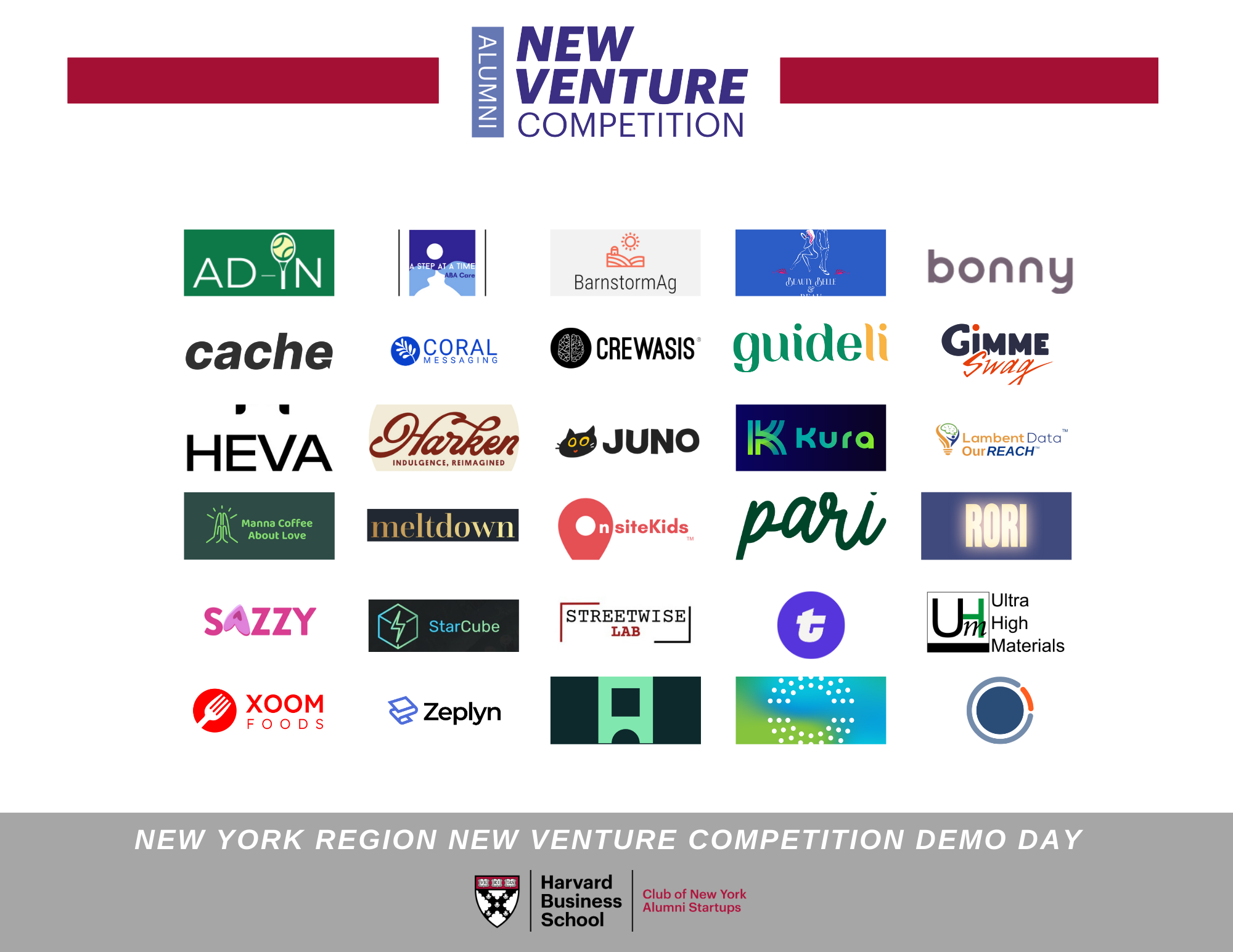 Demo Day – HBS Alumni New Venture Competition New York / Northeast U.S ...